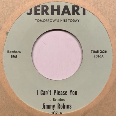 I Can't Please You / Jimmy Robins ｜ RECORD STATION ｜ レコードステーション