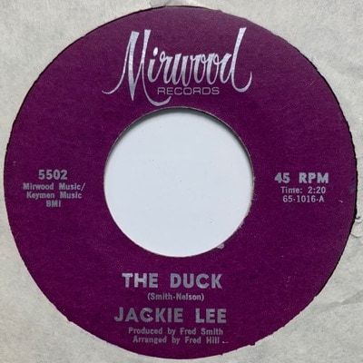 The Duck (45") / Jackie Lee ｜ RECORD STATION ｜ レコードステーション