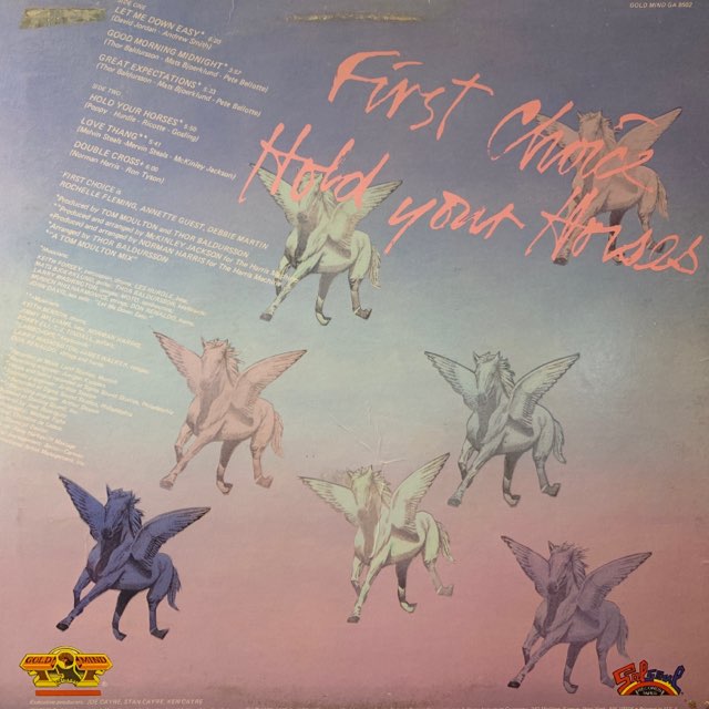 First Choice Hold Your Horses (LP)