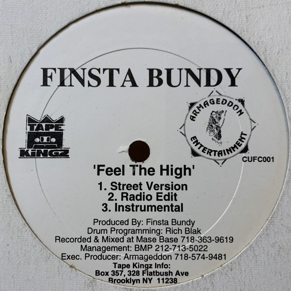 Finsta Bundy Feel The High / Where Ya At? (12")