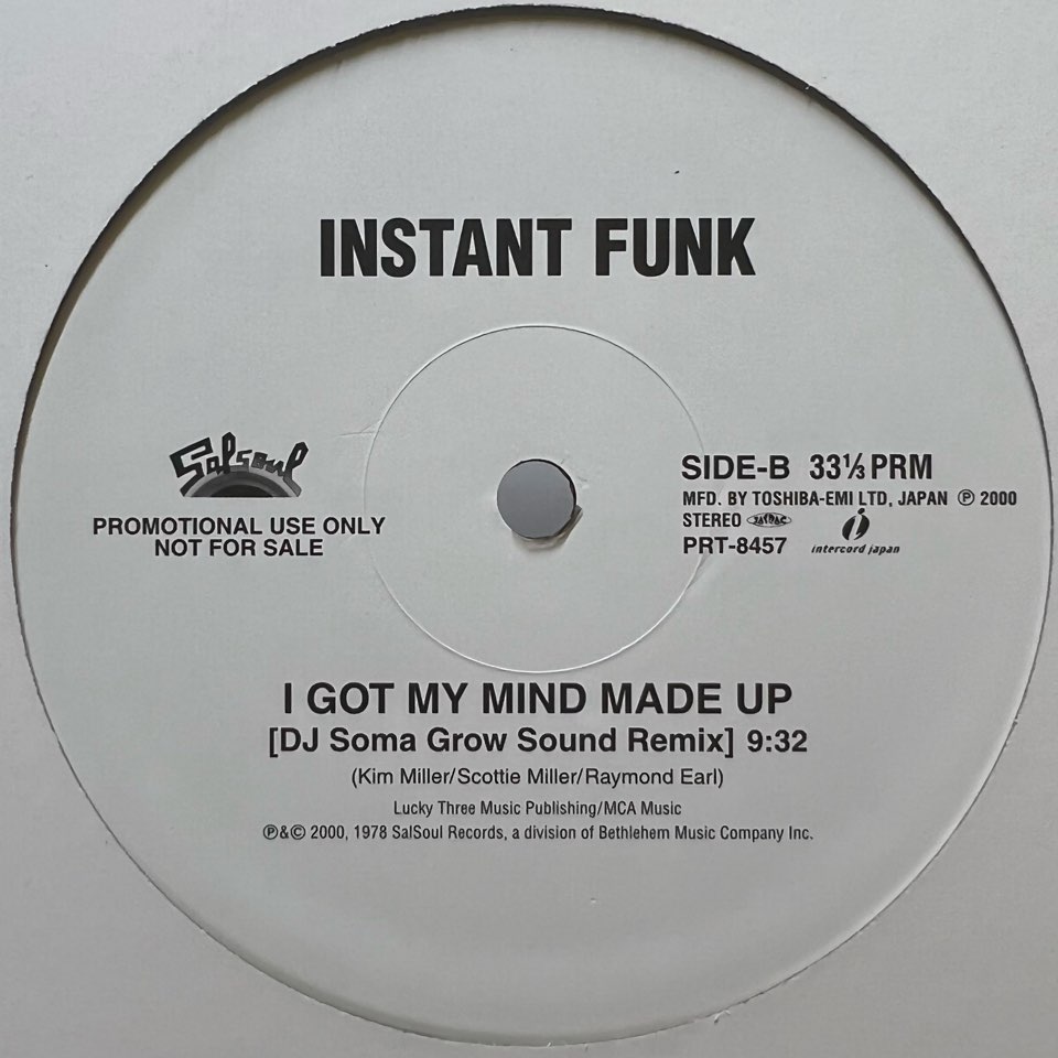 Loleatta Holloway / Instant Funk Love Sensation / I Got My Mind Made Up ...