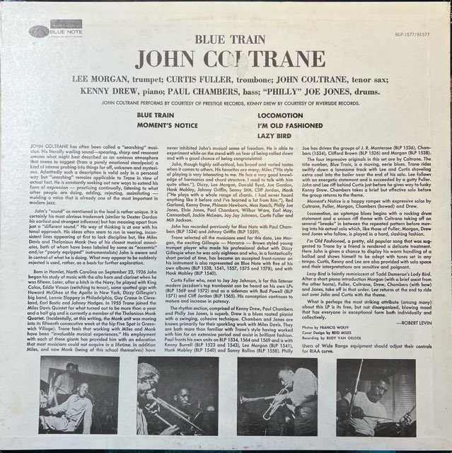 John Coltrane Blue Train (LP)