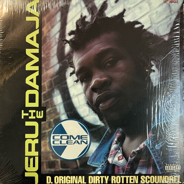 Jeru The Damaja Come Clean (12")