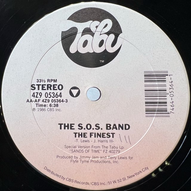 The Finest (45") / S.O.S. Band ｜ RECORD STATION ｜ レコードステーション