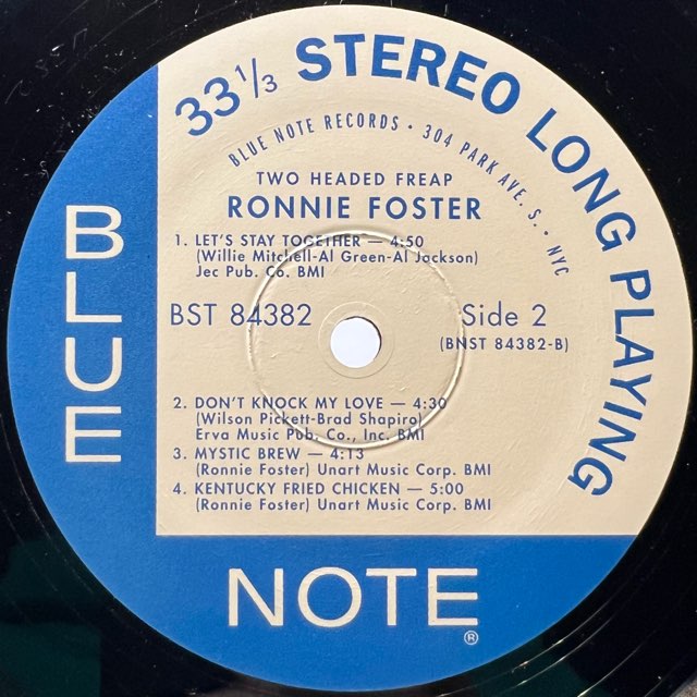 Ronnie Foster Two Headed Freap (LP)