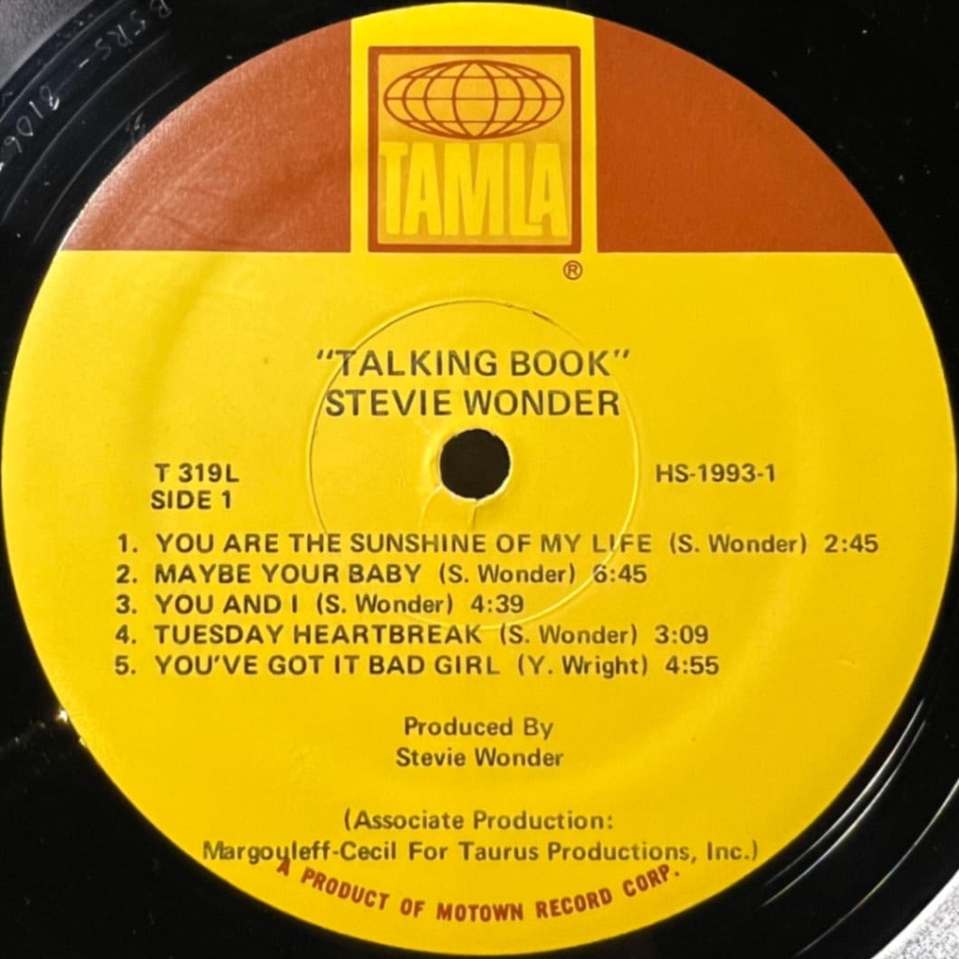 Stevie Wonder Talking Book (LP)