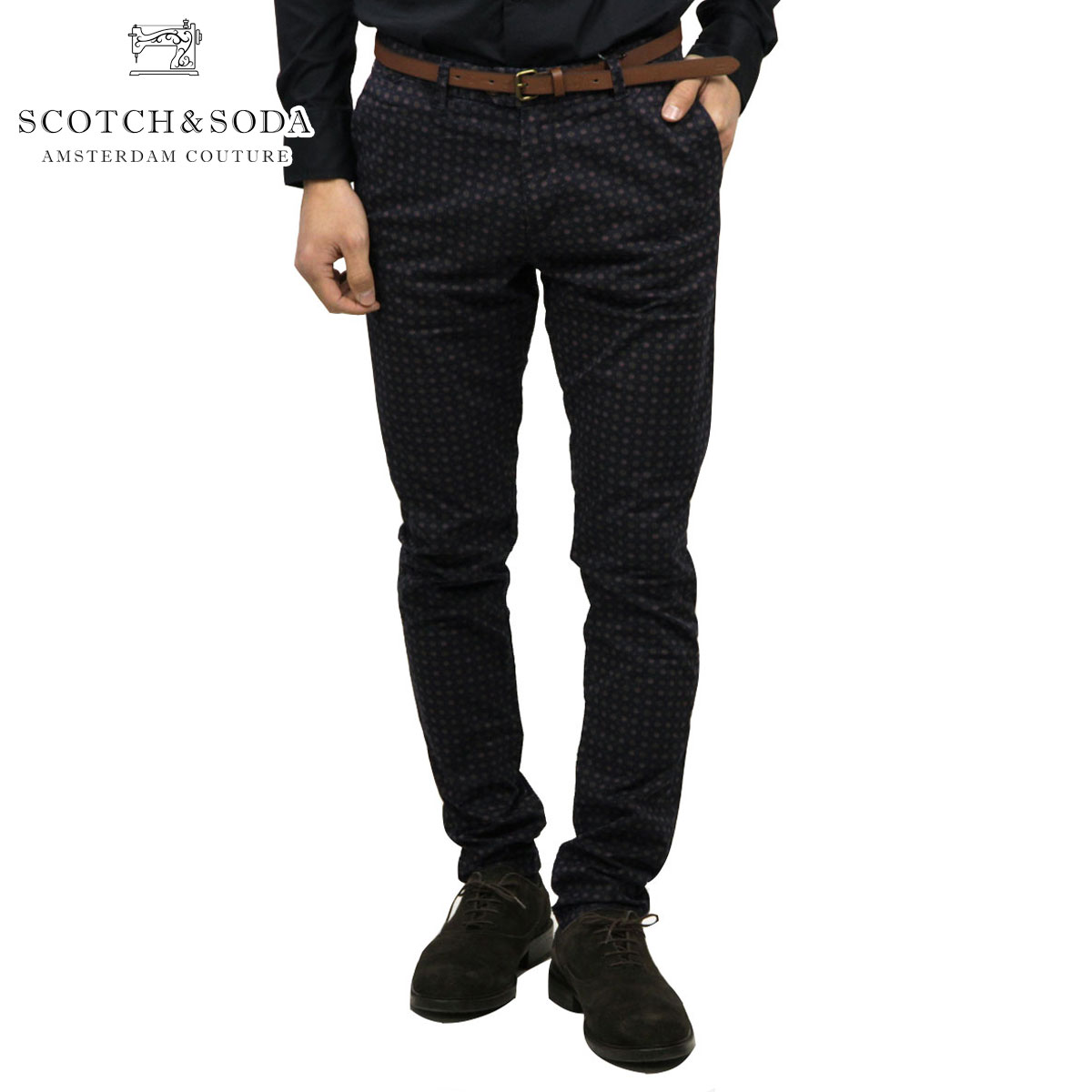 スコッチアンドソーダ SCOTCH＆SODA 正規販売店 メンズ パンツ Pima Cotton stretch basic chino ...