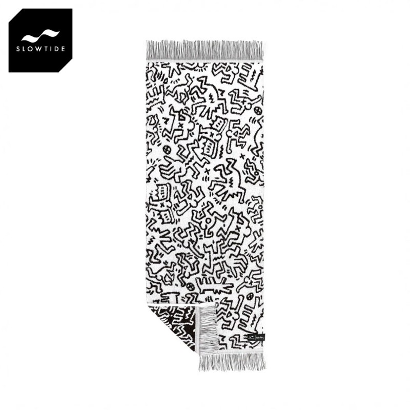 スロウタイド タオル 正規販売店 SLOWTIDE タオル KEITH HARING BREAKERS HT HAND TOWELS ...