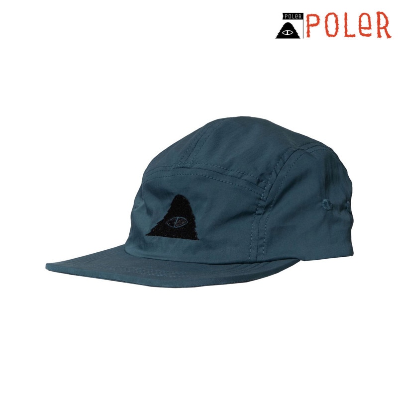 ポーラー キャップ メンズ レディース 正規販売店 POLER 帽子 5パネルキャップ CYCLOPS 5PANEL STRETCH CAP DC 5221C007 NAVY A79B B3C ...