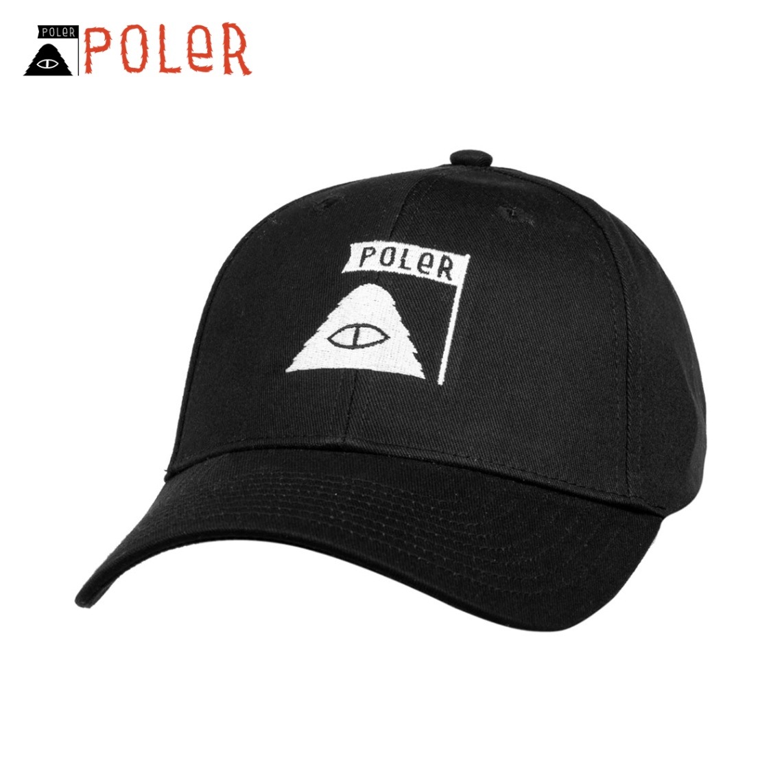 ポーラー キャップ メンズ レディース 正規販売店 POLER 帽子 キャップ SUMMIT DAD HAT 241ACU7802-VGBLK VINTAGE BLACK A79B B3C ...