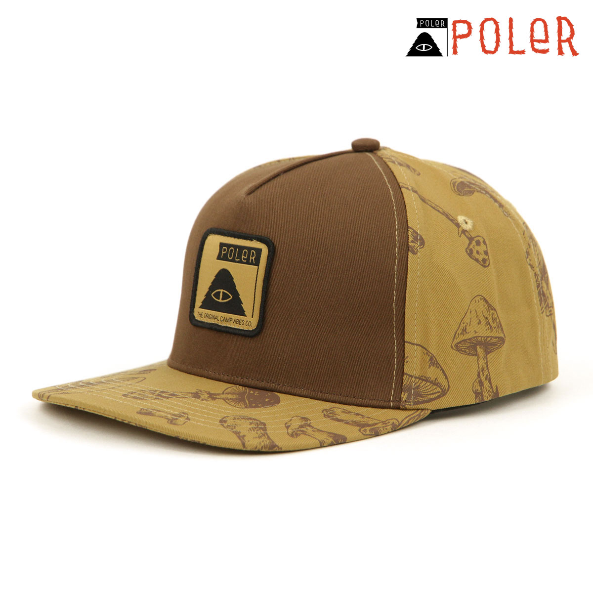 ポーラー メンズ レディース キャップ 正規販売店 POLER 帽子 PRINT PATCH HAT ACU7004 GOOMER | POLER（ポーラー）,CAP/HAT ...