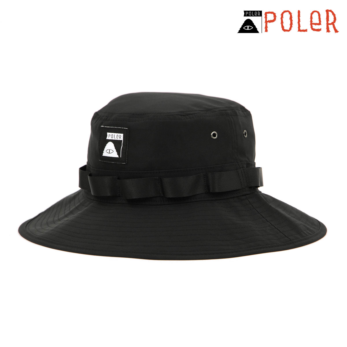 ポーラー メンズ レディース ハット 正規販売店 POLER ハット BOONIE HAT ACU7101 BLACK | POLER ...