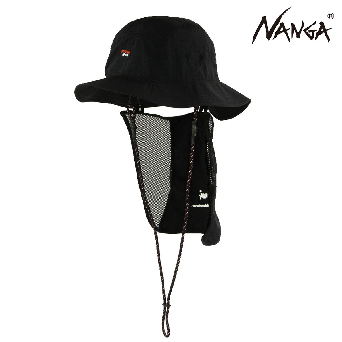 ナンガ メンズ レディース ハット 正規販売店 NANGA ナイロン サンシェードハット 帽子 NYLON TUSSER SUNSHADE ...