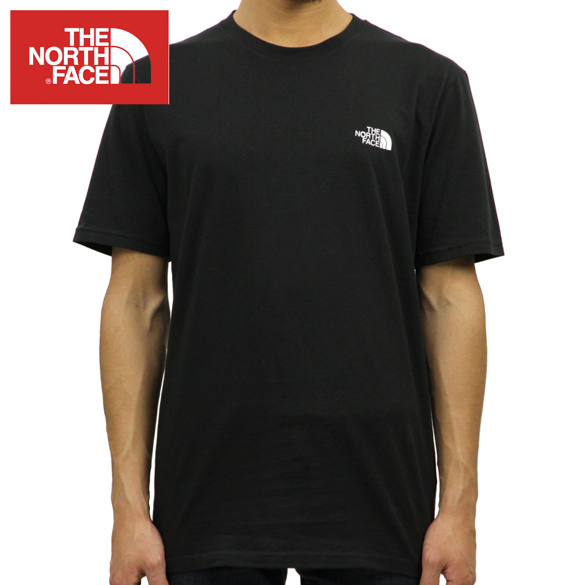 ノースフェイス THE NORTH FACE 正規品 メンズ クルーネック 半袖Tシャツ TNF THROWBACK TEE RTO ...