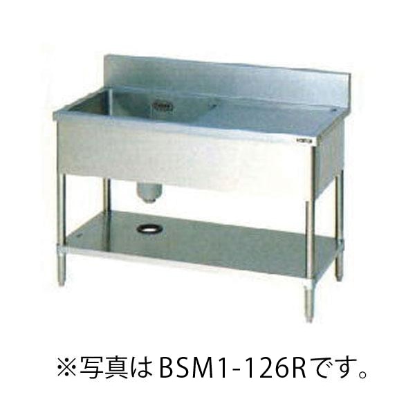 マルゼン 1槽水切付シンクブリームシリーズ(バックガードあり) 幅1500×奥行600×高さ800(+150)(mm) BSM1-156L(R) | 業務用厨房機器専門店 リサイクルマートドットコム