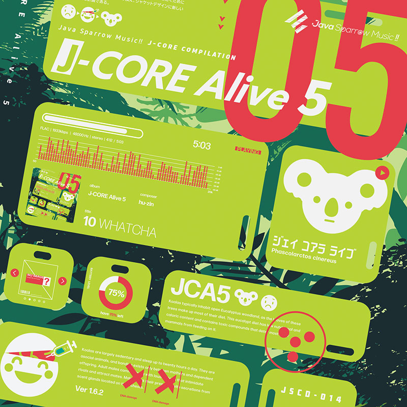【特別価格】 J-CORE Alive 5 | OTHER LABEL,Java Sparrow Music!! | TANO*C STORE