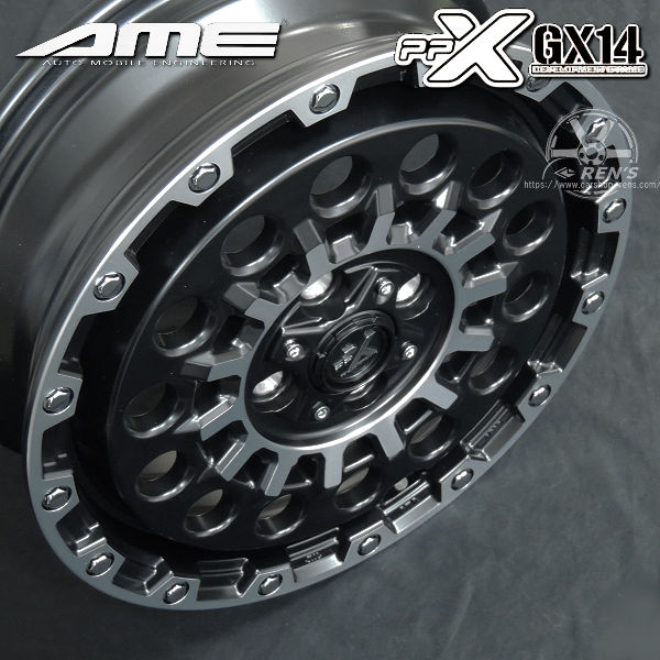 送料無料 スペーシアギア エブリィ ekクロス デリカミニ 等 PPX GX14 マットブラックポリッシュ 155/65R14 ブリヂストン | すべての商品一覧 | カーショップREN'S