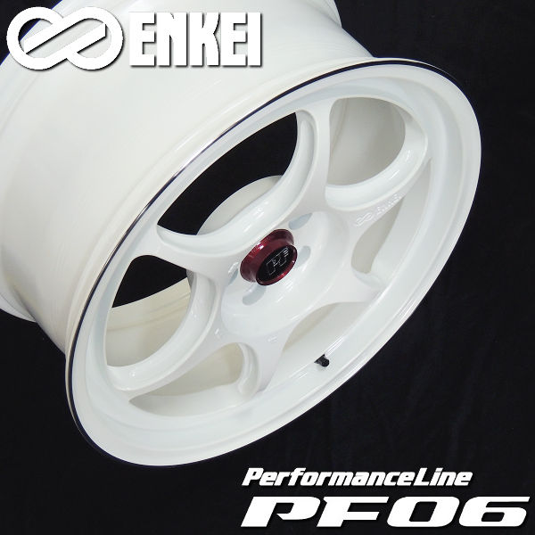 在庫有り 送料無料 GR86 86 BRZ カローラスポーツ ENKEI PF06 マシニングホワイト 225/40R18 ヨコハマ タイヤ ...