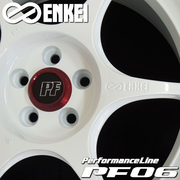 在庫有り 送料無料 GR86 86 BRZ カローラスポーツ ENKEI PF06 マシニングホワイト 225/40R18 ヨコハマ タイヤ ...