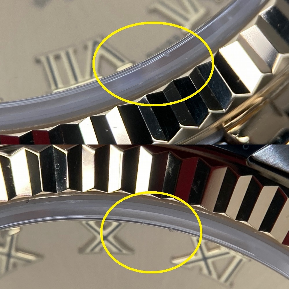 R9701 | [中古]ロレックス デイトジャスト 116233 Z番 シャンパン ローマ メンズ | 中野のブランド時計販売・買取なられんず