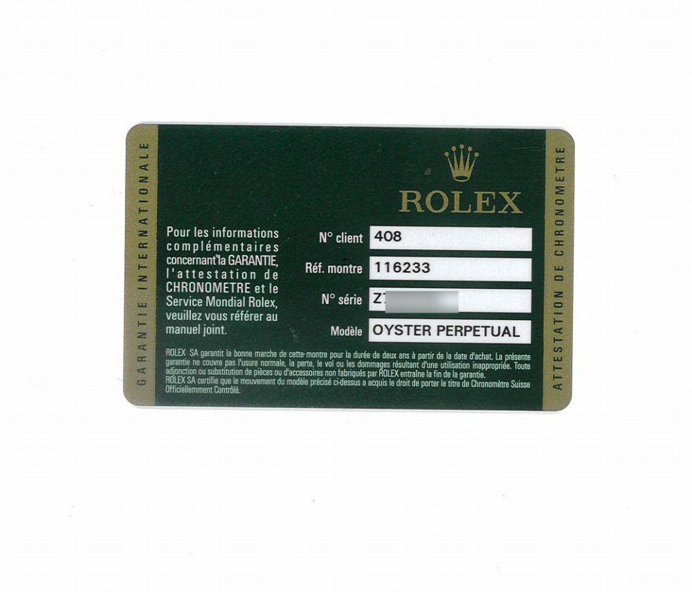 R9701 | [中古]ロレックス デイトジャスト 116233 Z番 シャンパン ローマ メンズ | 中野のブランド時計販売・買取なられんず