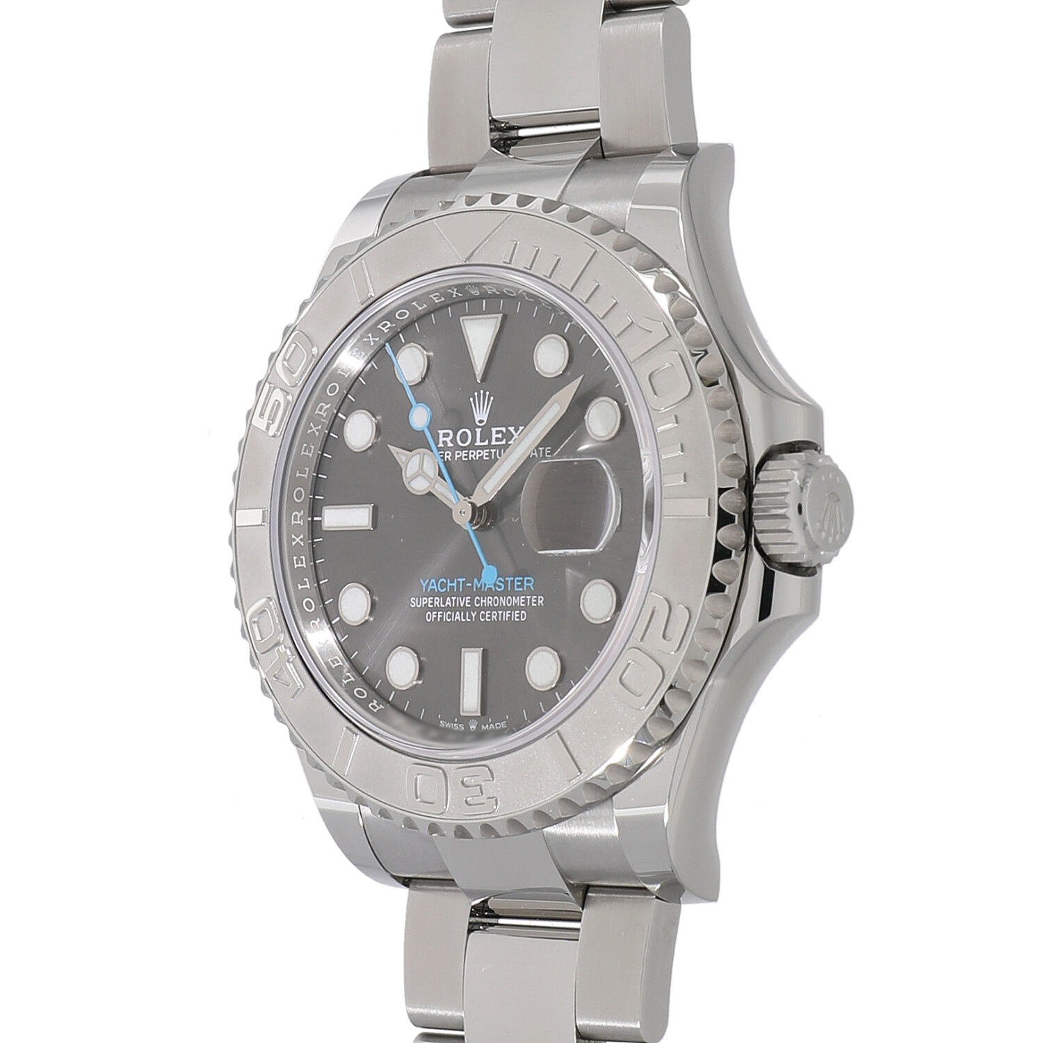 R8202 | [中古]ロレックス ヨットマスター 40 126622 ランダム スレート メンズ | 中野のブランド時計販売・買取なられんず