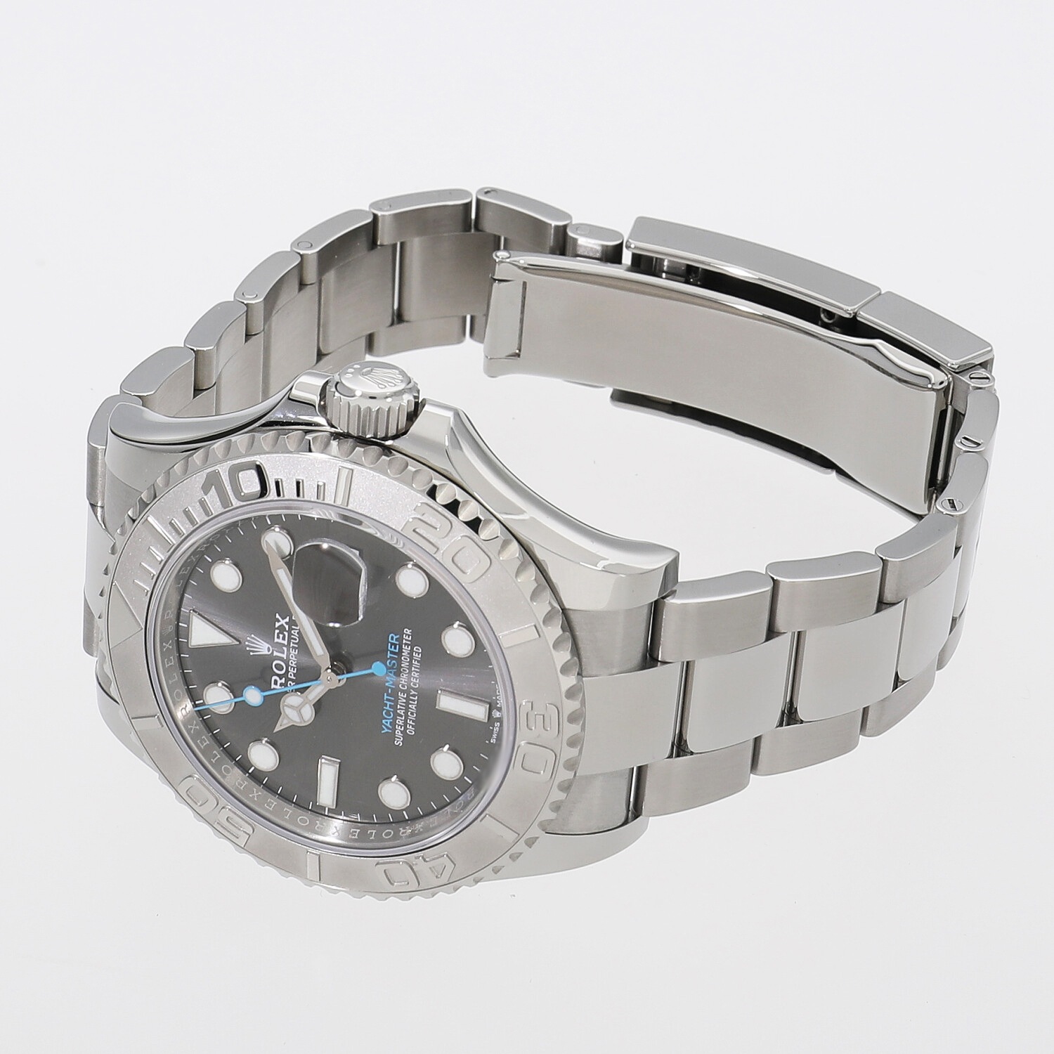 R8202 | [中古]ロレックス ヨットマスター 40 126622 ランダム スレート メンズ | 中野のブランド時計販売・買取なられんず