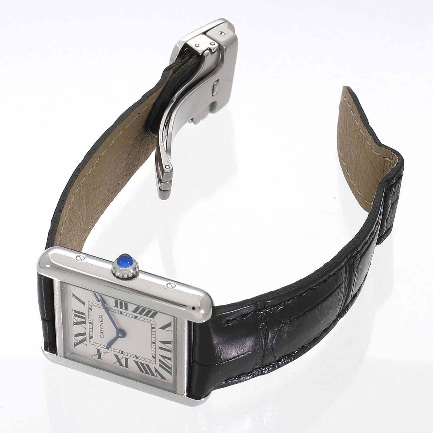 C7803 | [中古]カルティエ タンク ソロ SM W5200005 シルバー レディース | 中野のブランド時計販売・買取なられんず