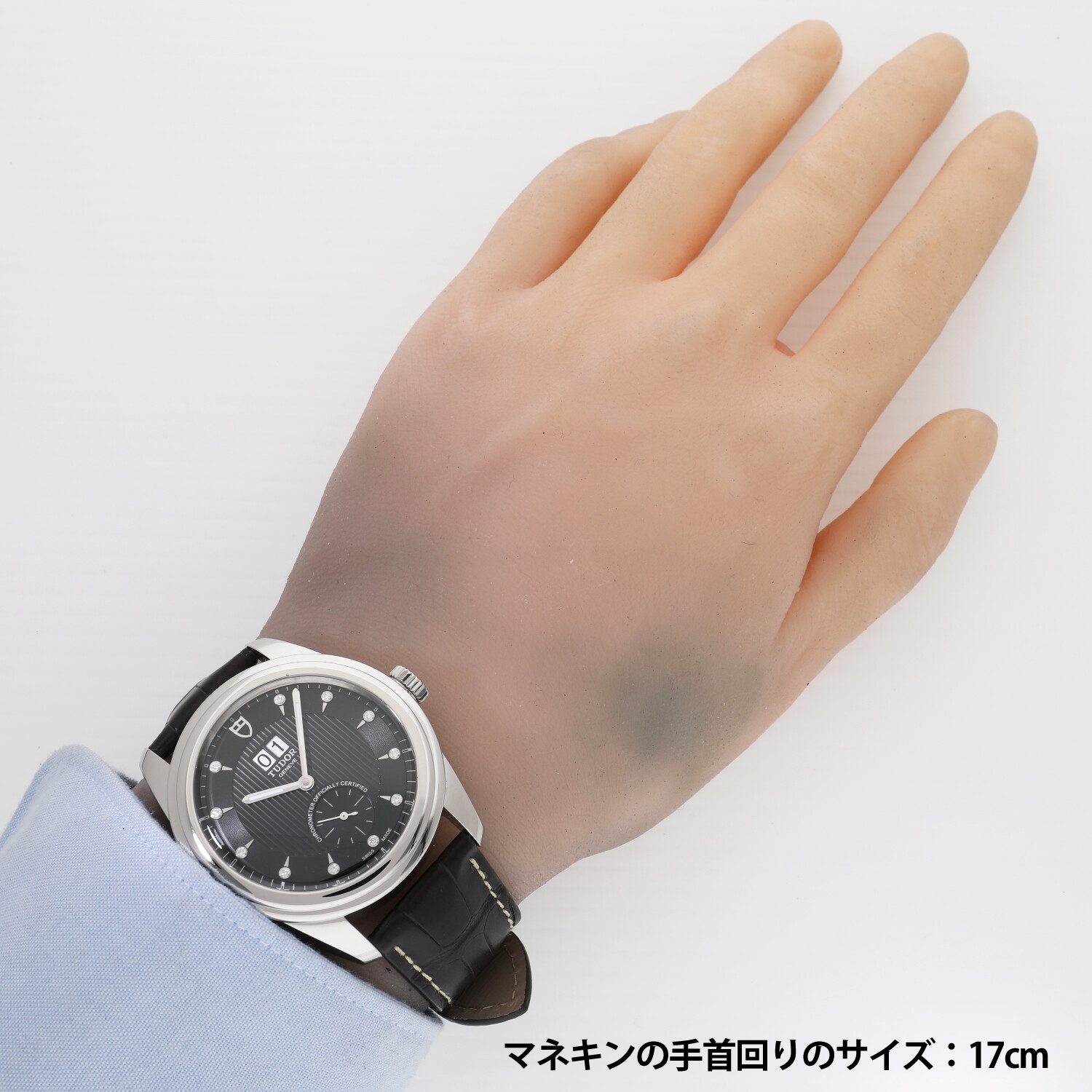 T6504 | [中古]チューダー グラマー ダブル デイト ブラック M57100-0019 メンズ | 中野のブランド時計販売・買取なられんず