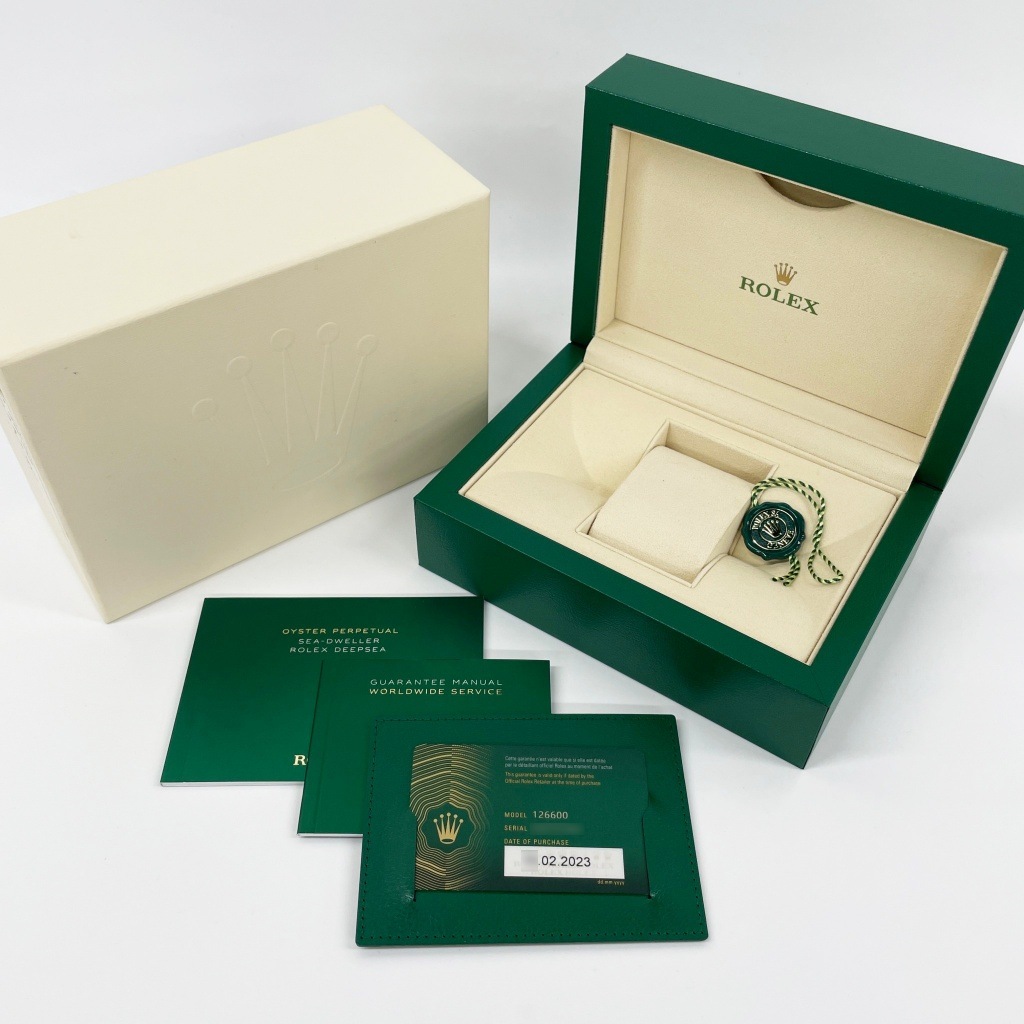 R6107 | [未使用]ロレックス シードゥエラー ブラック 126600 ランダム メンズ | 中野のブランド時計販売・買取なられんず