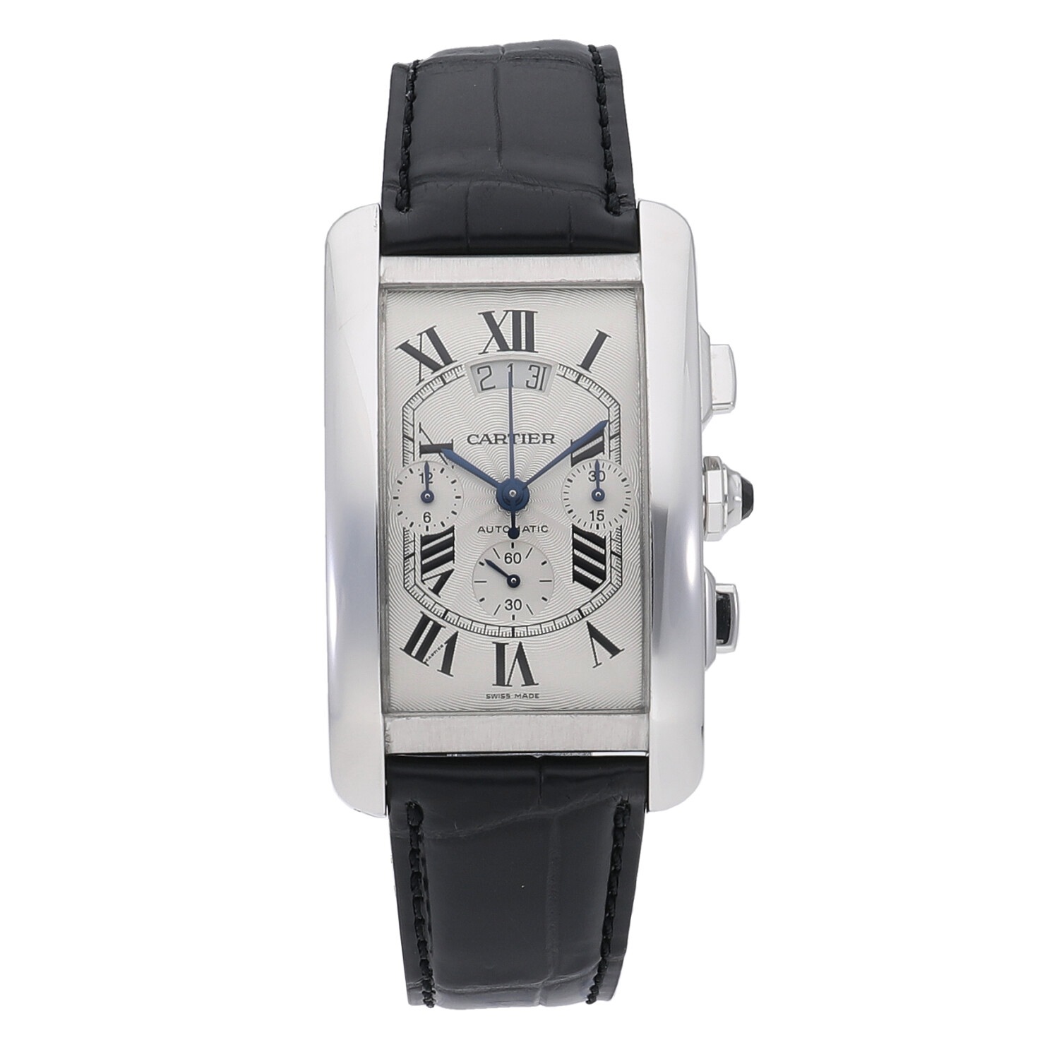C5109 | [中古]カルティエ タンクアメリカン XL クロノグラフ シルバー W2609456 メンズ | 新品/中古｜価格・在庫｜東京 ...
