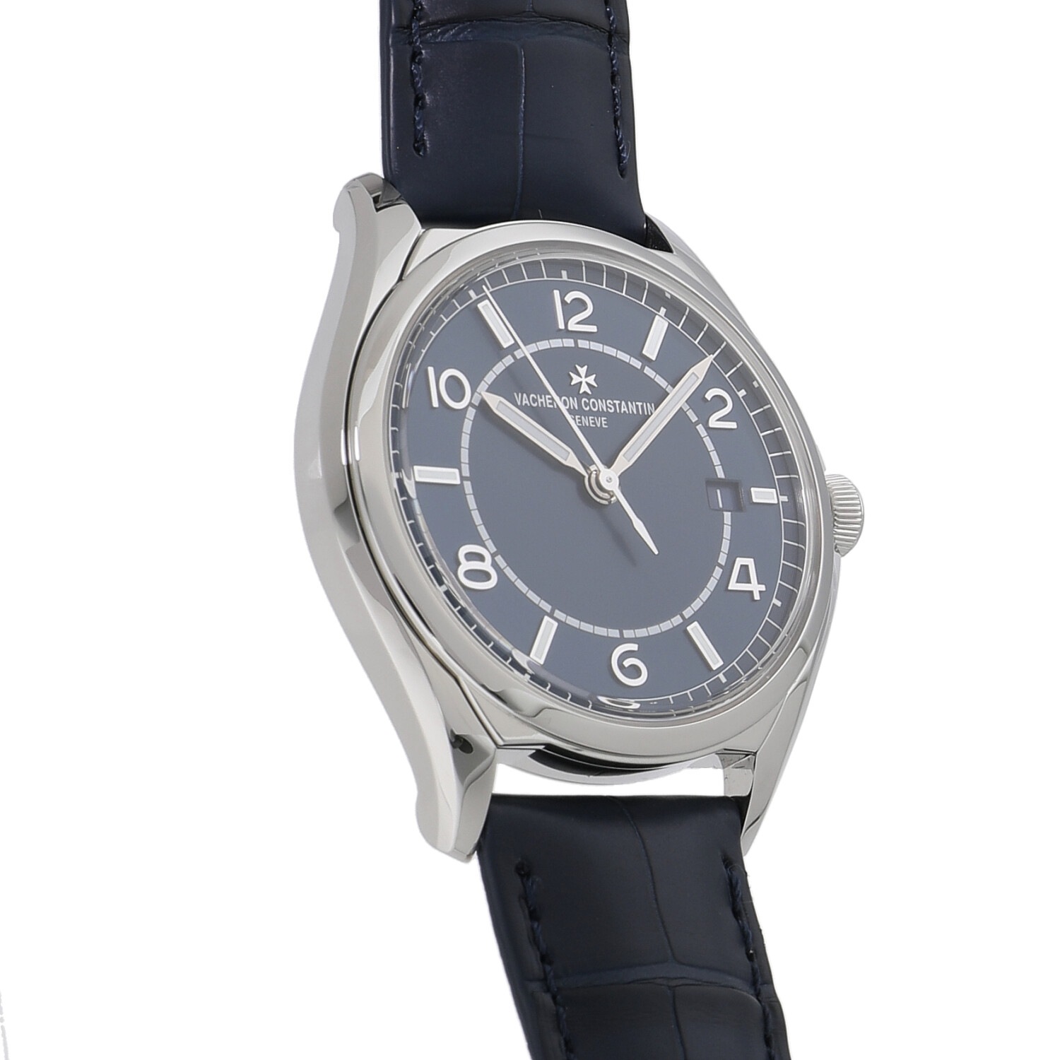 V6311 | [中古]ヴァシュロンコンスタンタン フィフティーシックス オートマチック ブルー 4600E/000A-B487 メンズ ...