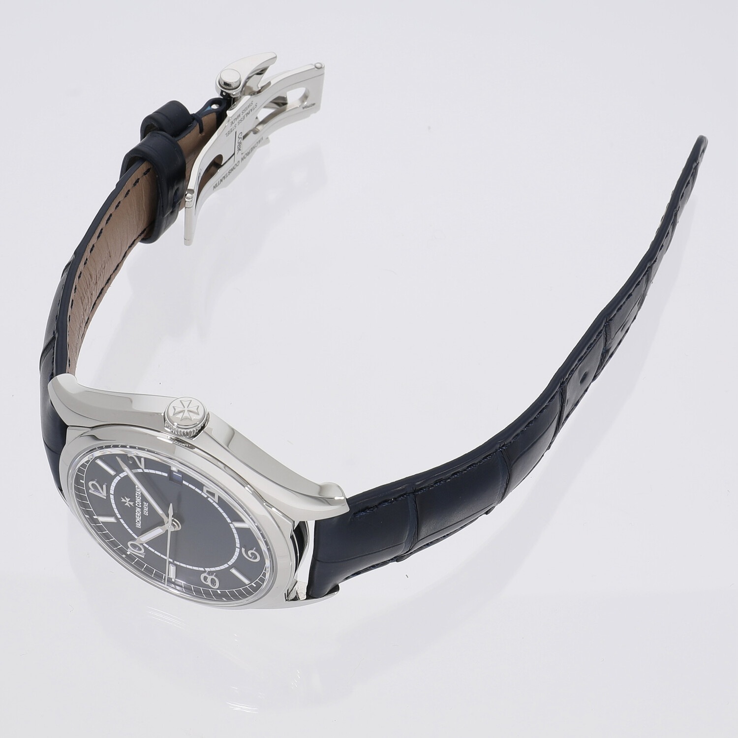 V6311 | [中古]ヴァシュロンコンスタンタン フィフティーシックス オートマチック ブルー 4600E/000A-B487 メンズ ...