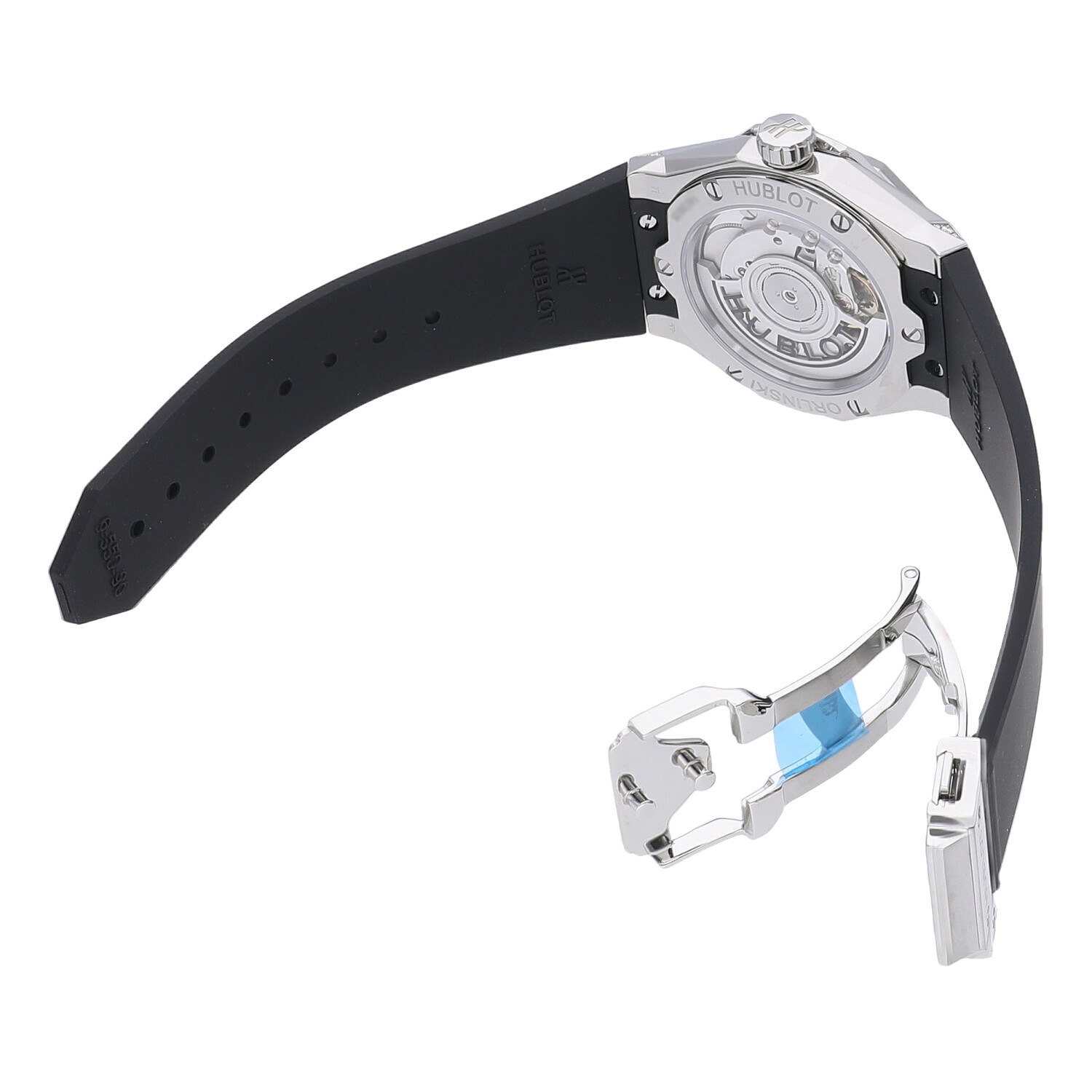 1812 | [新品]ウブロ クラシックフュージョン オーリンスキー チタニウム オルタナティブパヴェ ブラック 550.NS.1800.RX ...