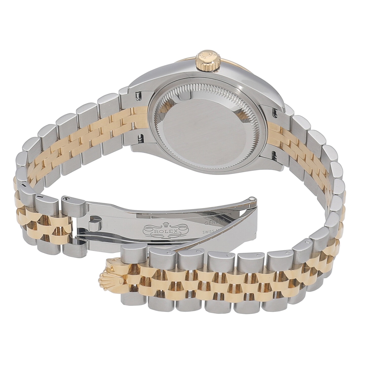 R6014 | [未使用]ロレックス レディ デイトジャスト 28 シルバー×10Pダイヤ 279173G ランダム レディース | 中野の ...