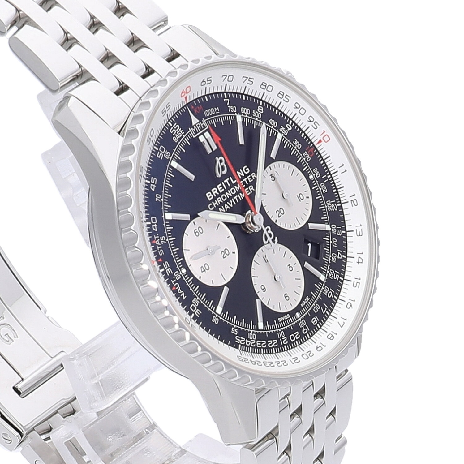 B1816 | [新品]ブライトリング ナビタイマー1 B01 クロノグラフ 43 A022B-1NP / AB0121211B1A1 メンズ ...