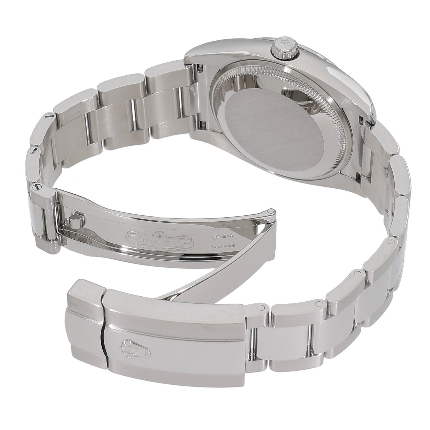 R9218 | [中古]ロレックス オイスターパーペチュアル デイト 115200 ランダム ホワイト メンズ | 中野のブランド時計販売 ...