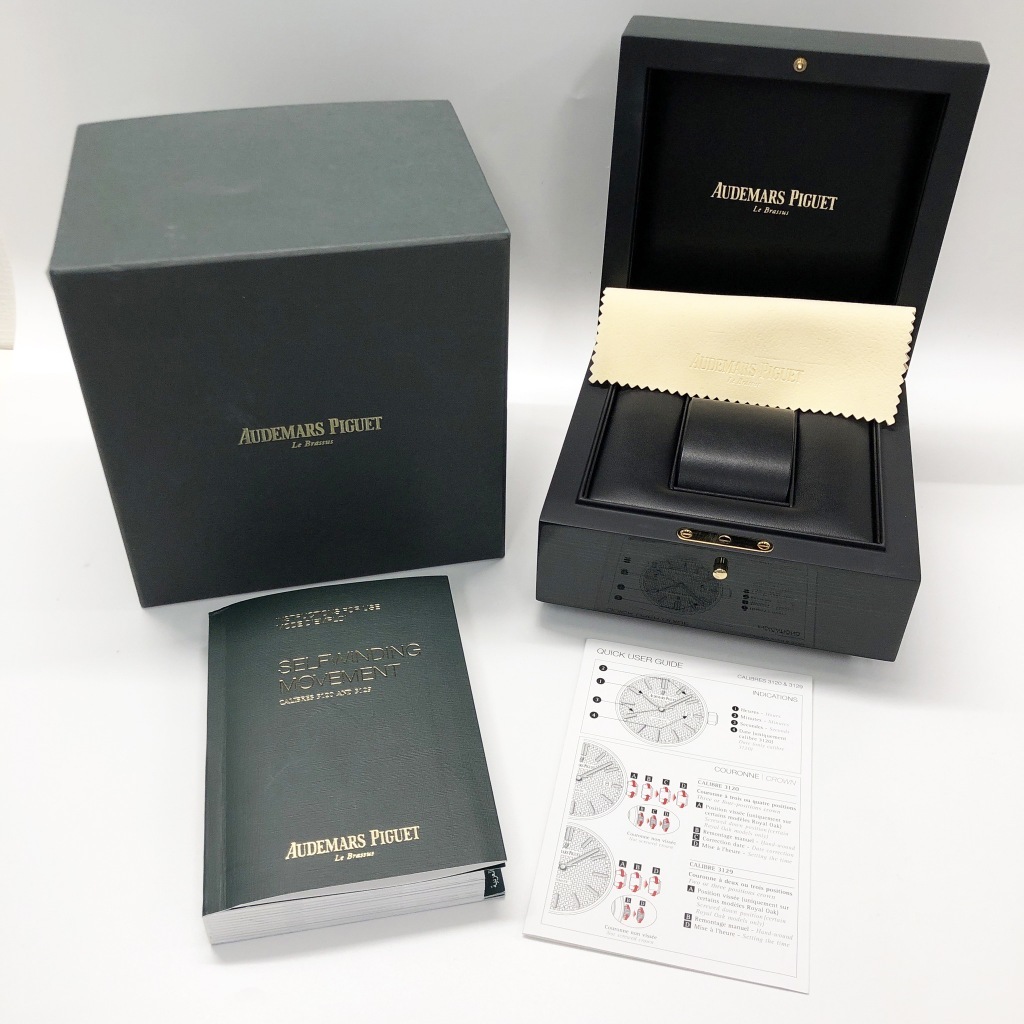 A6023 | [中古]オーデマピゲ ロイヤルオーク ブラック 15450OR.OO.D002CR.01 メンズ | 中野のブランド時計販売 ...