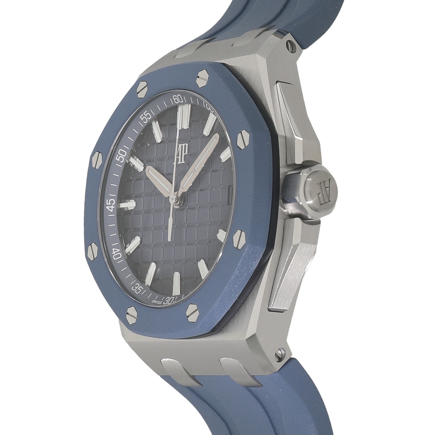 A9528 | [未使用]オーデマピゲ ロイヤルオーク オフショア オートマティック 15605SK.OO.A350CA.01 スモークブルー ...