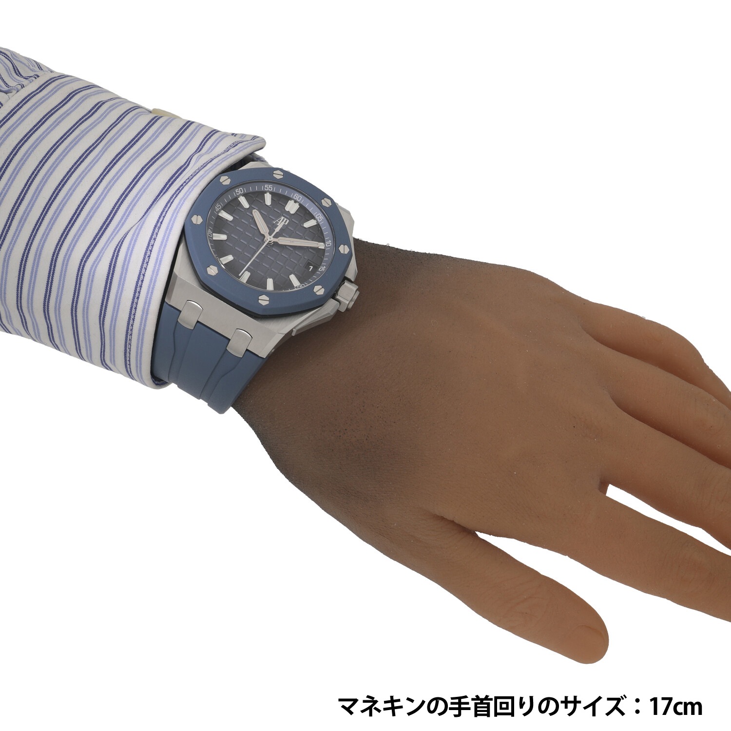 A9528 | [未使用]オーデマピゲ ロイヤルオーク オフショア オートマティック 15605SK.OO.A350CA.01 スモークブルー ...