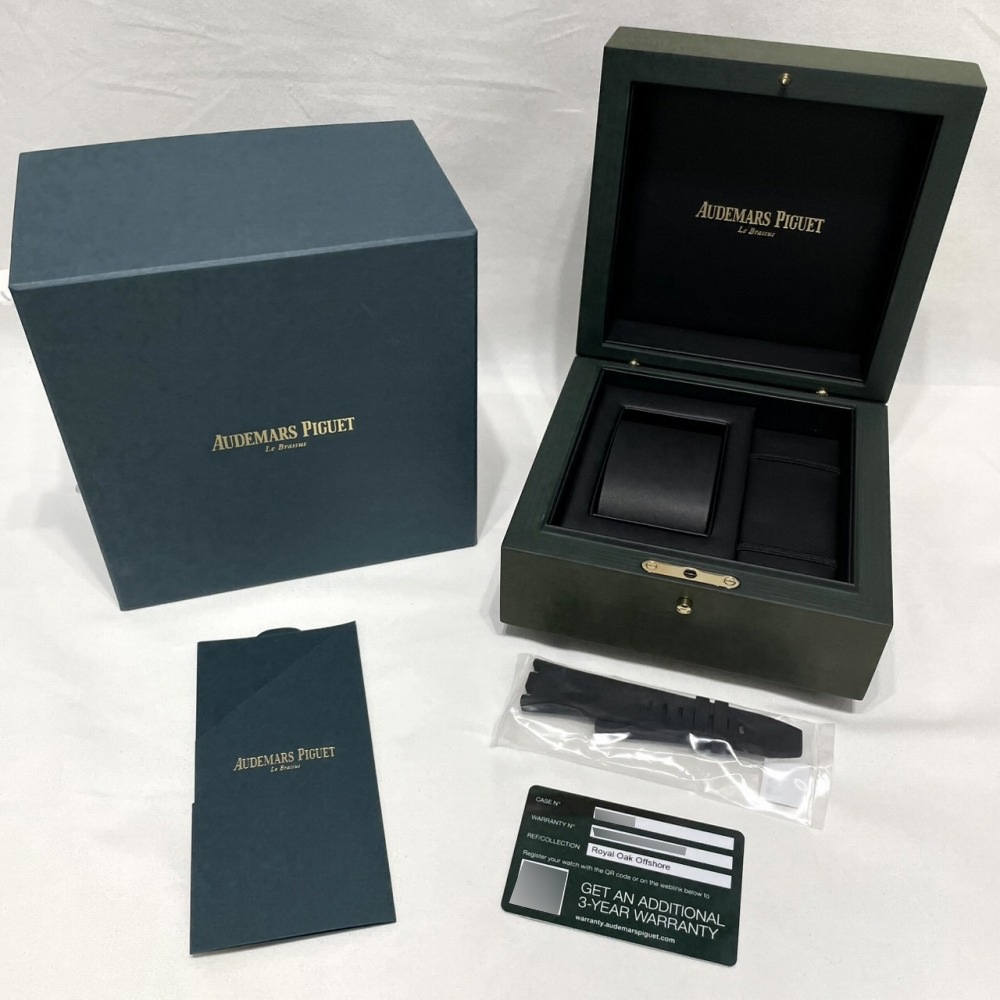 A9528 | [未使用]オーデマピゲ ロイヤルオーク オフショア オートマティック 15605SK.OO.A350CA.01 スモークブルー ...