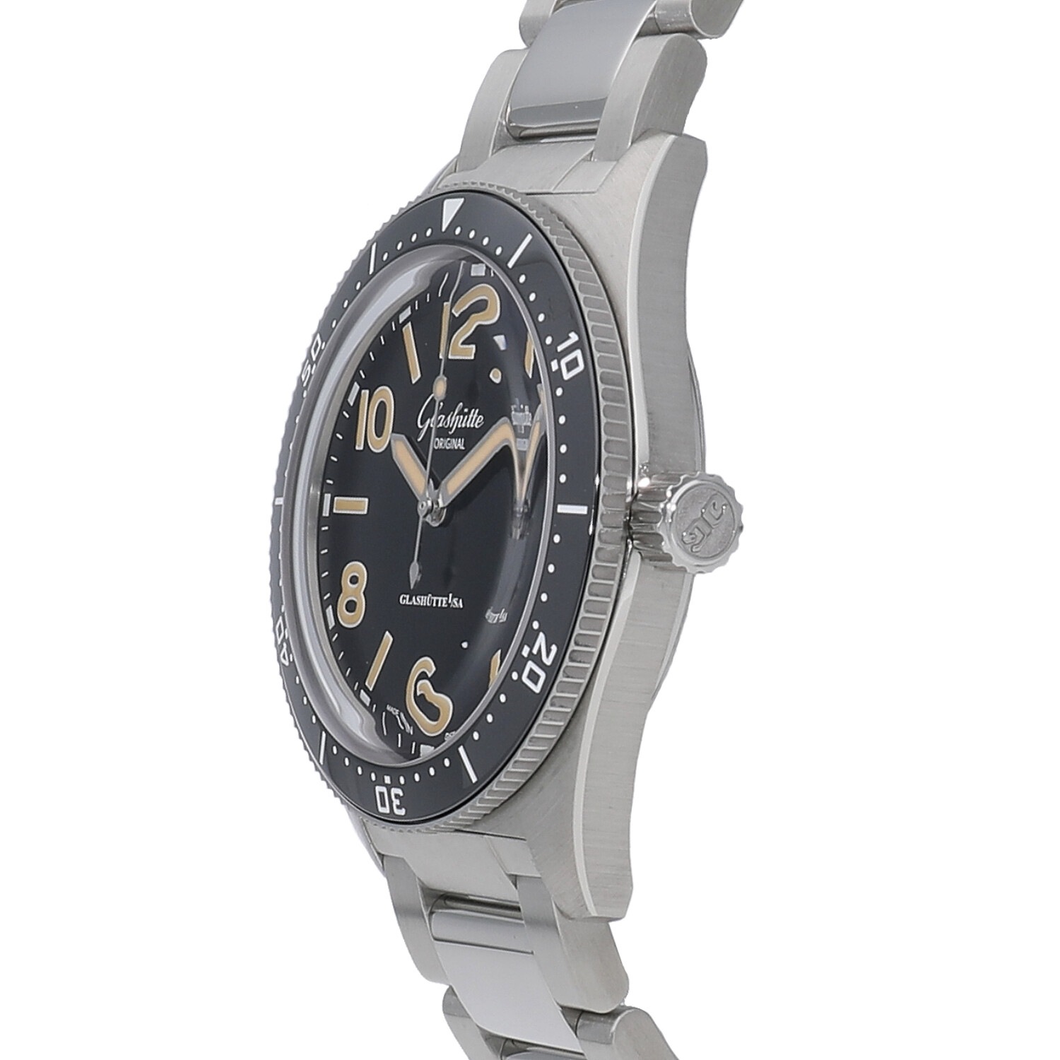 G5343 | [新品]グラスヒュッテオリジナル シーQ ブラック 1-39-11-06-80-70 メンズ | 中野のブランド時計販売・買取 ...