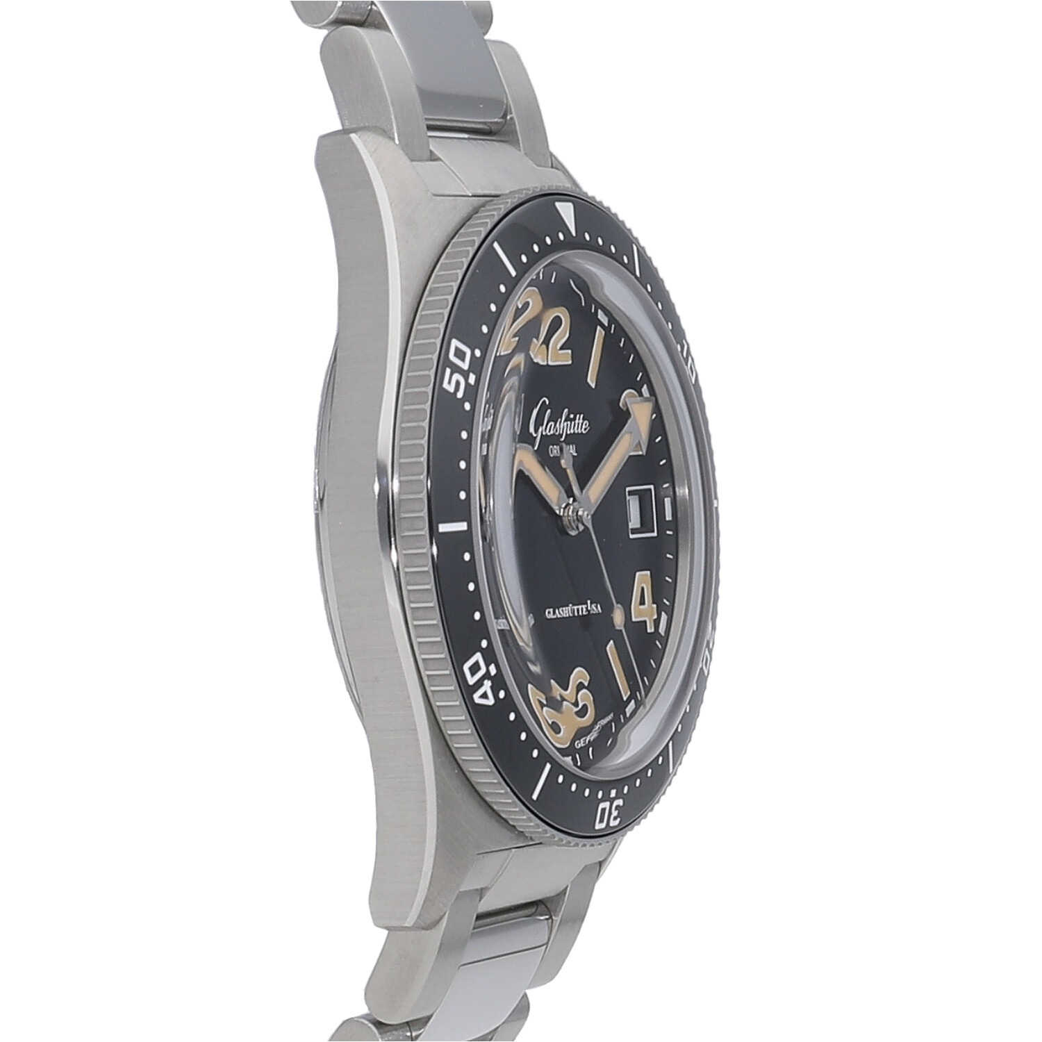 G5343 | [新品]グラスヒュッテオリジナル シーQ ブラック 1-39-11-06-80-70 メンズ | 中野のブランド時計販売・買取 ...