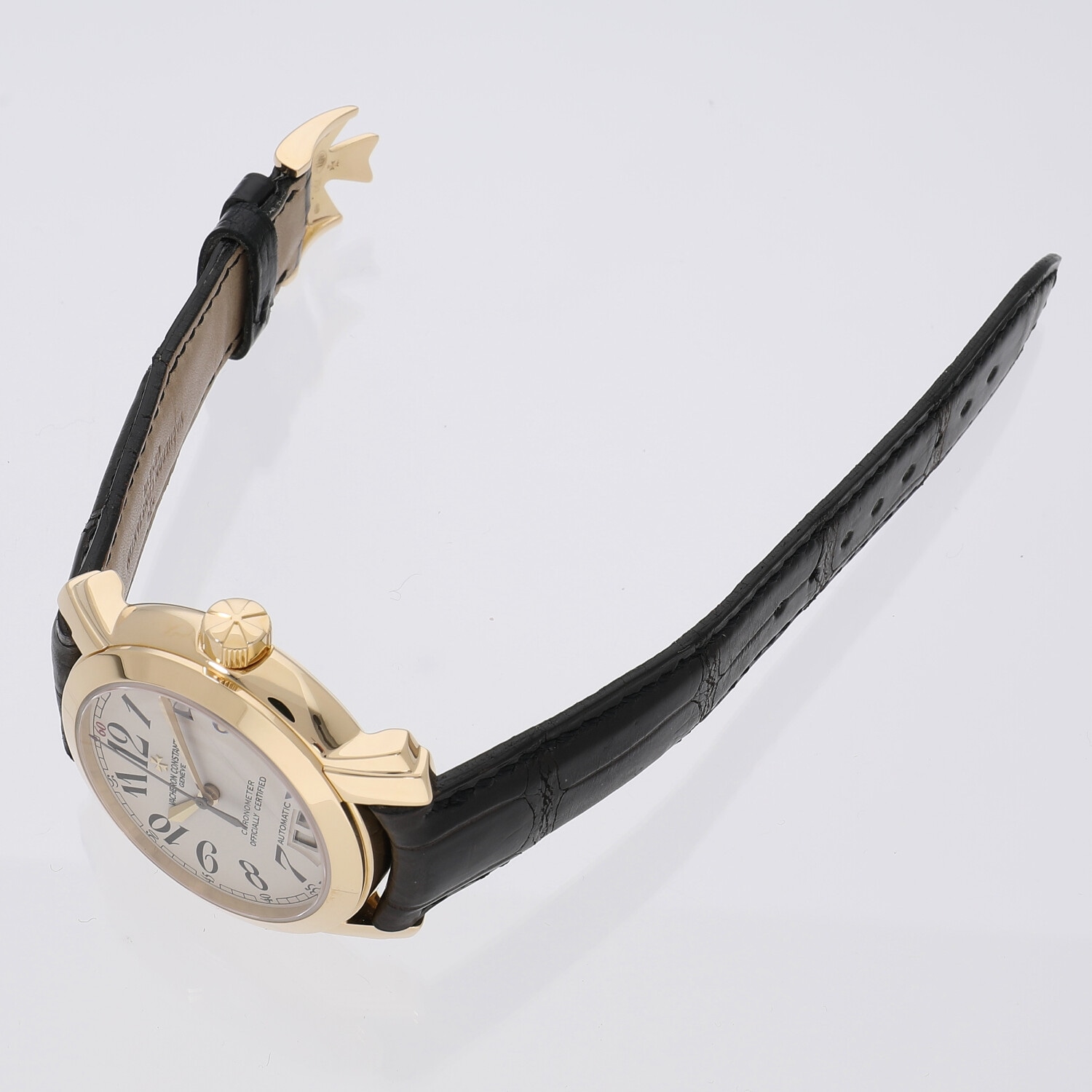 V6343 | [中古]ヴァシュロンコンスタンタン マルタ ラージカレンダー ホワイト 42015/000J-8904 メンズ | 中野の ...