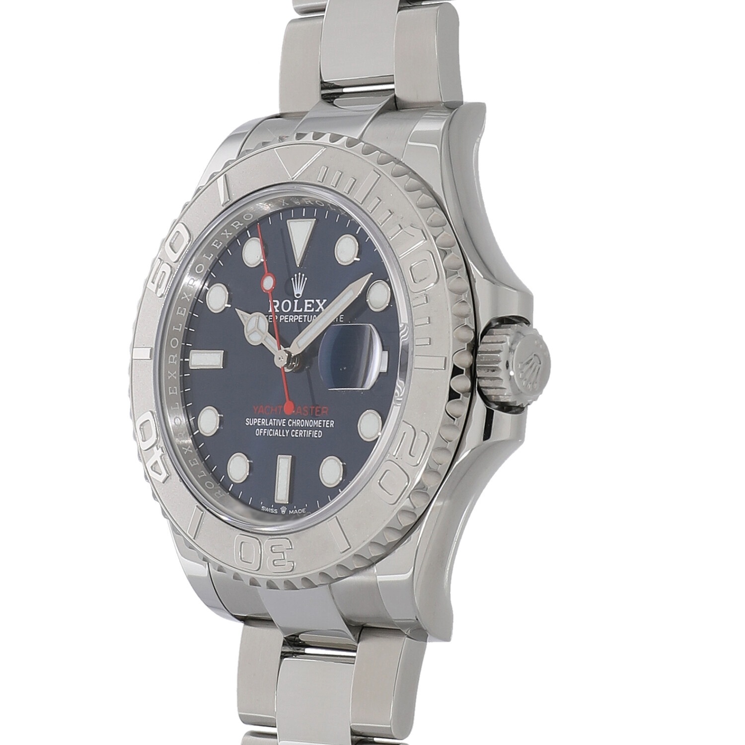 R8453 | [中古]ロレックス ヨットマスター 40 126622 ランダム ブライトブルー メンズ | 中野のブランド時計販売・買取なられんず