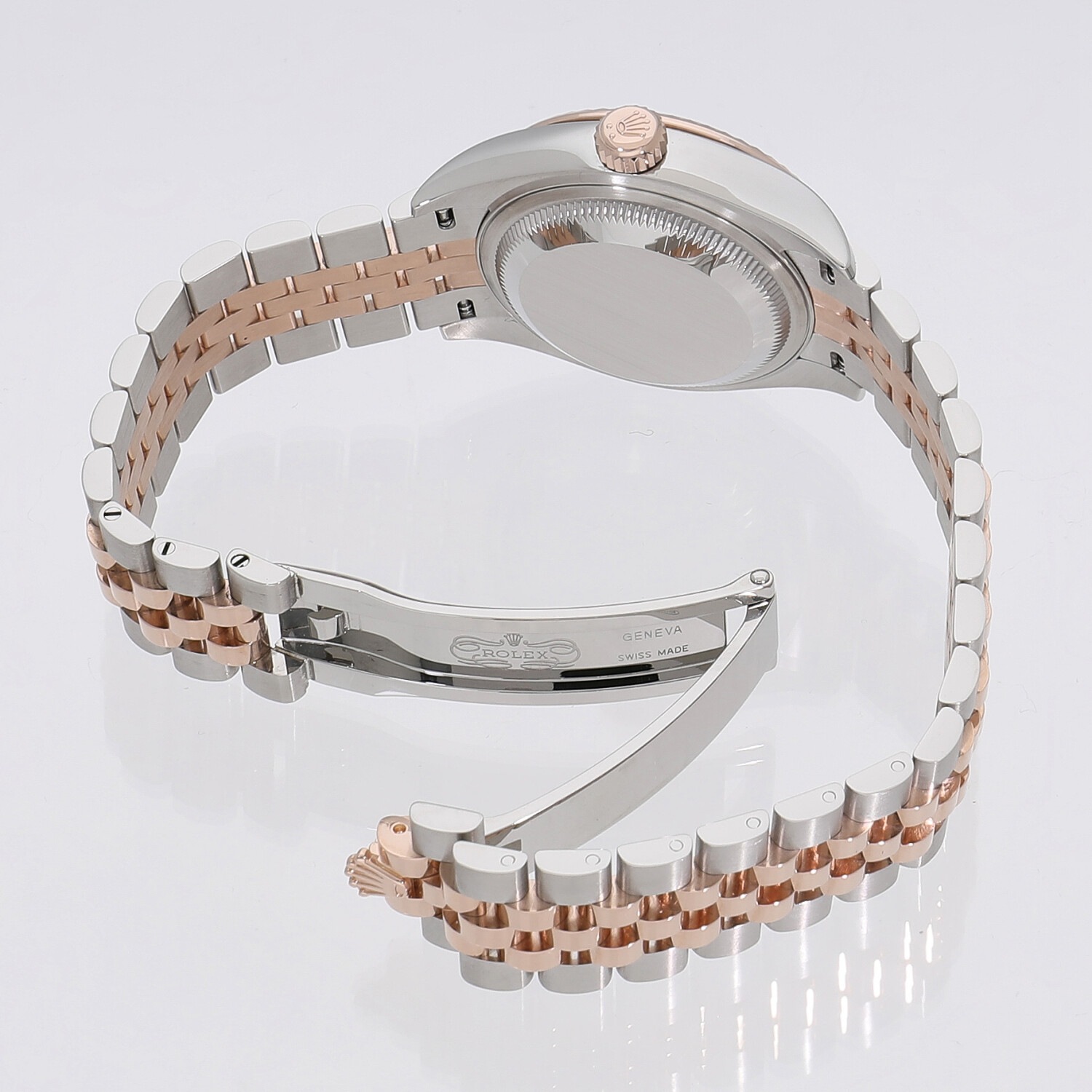 R6459 | [未使用]ロレックス デイトジャスト 28 オーベルジーヌ×10Pダイヤ 279171G レディース | 中野のブランド時計 ...