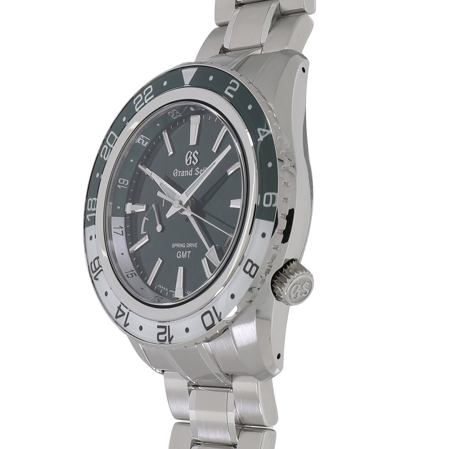 S6964 | [未使用]セイコー グランドセイコー スポーツコレクション スプリングドライブGMT マスターショップ限定 SBGE295 / 9R66-0BK0 グリーン メンズ | 中野の ...