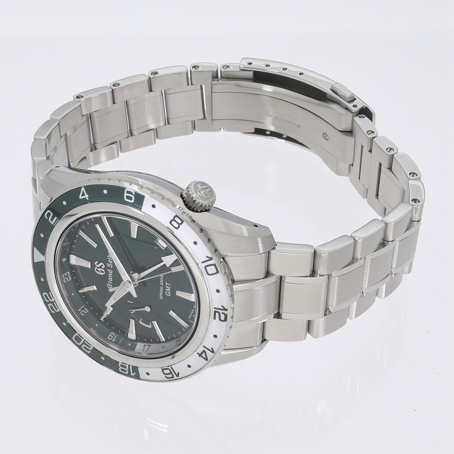 S6964 | [未使用]セイコー グランドセイコー スポーツコレクション スプリングドライブGMT マスターショップ限定 SBGE295 / 9R66-0BK0 グリーン メンズ | 中野の ...