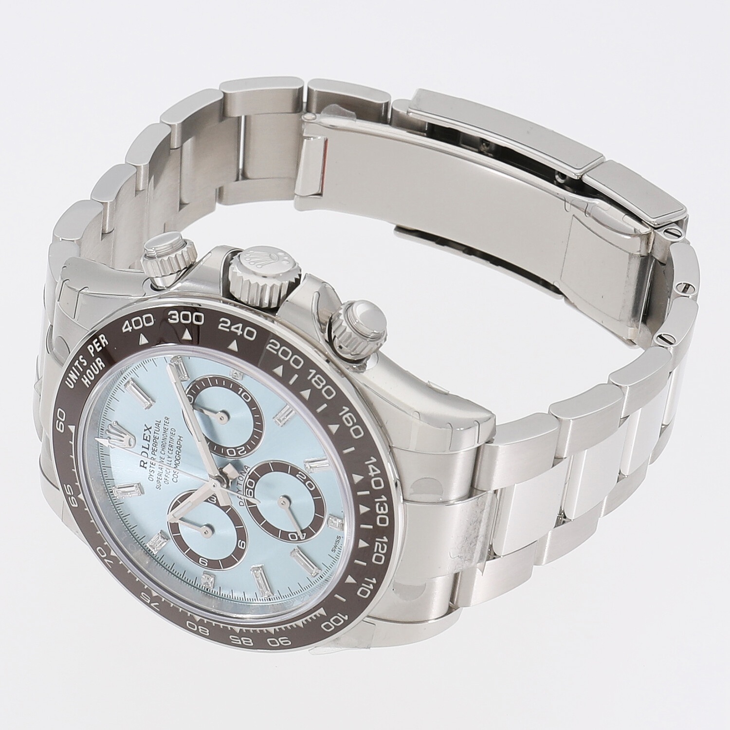 R8968 | [新品]ロレックス コスモグラフ デイトナ 126506A アイスブルー×8Pバゲット/3Pダイヤ メンズ | 中野のブランド ...