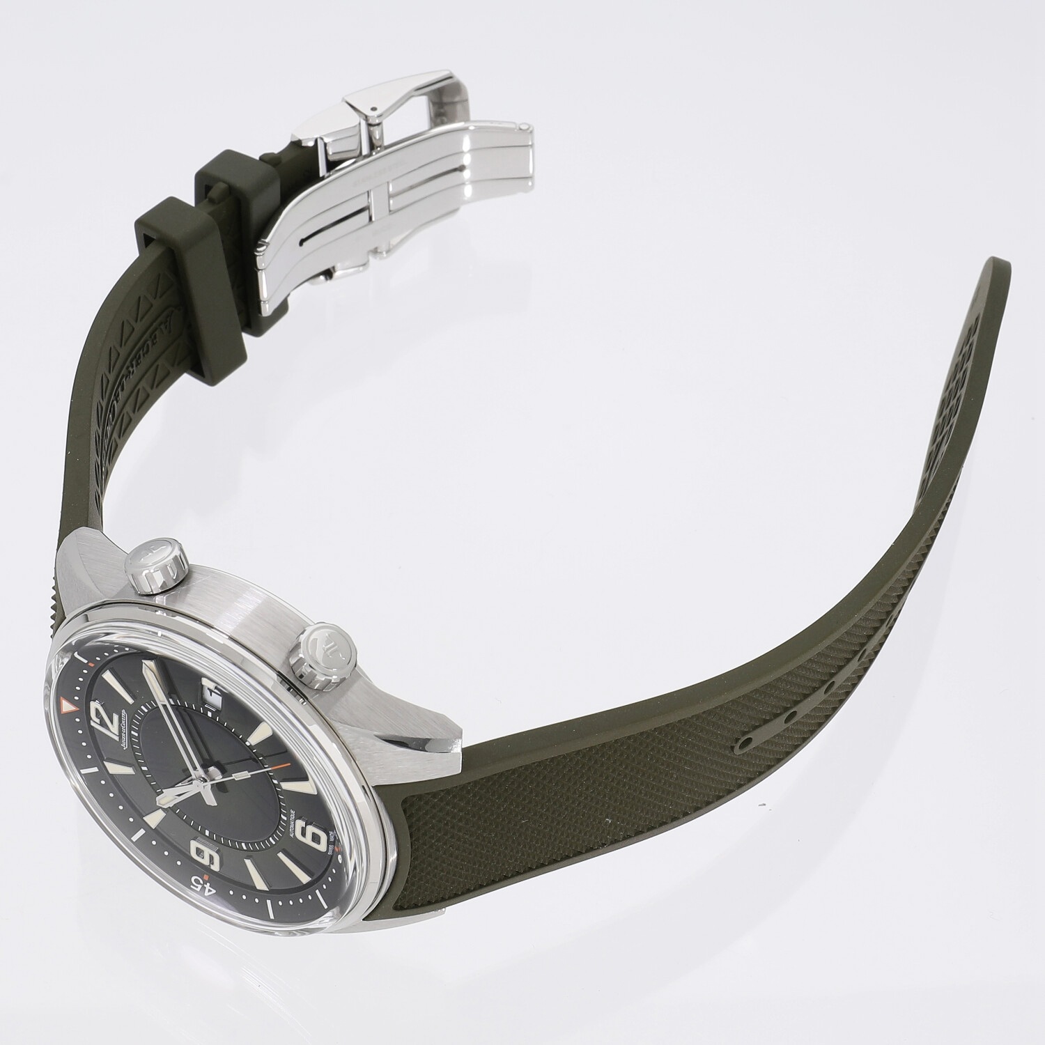 J6675 | [未使用]ジャガールクルト ポラリス デイト グリーン Q906863J / 857.8.A0.S メンズ | 中野のブランド ...